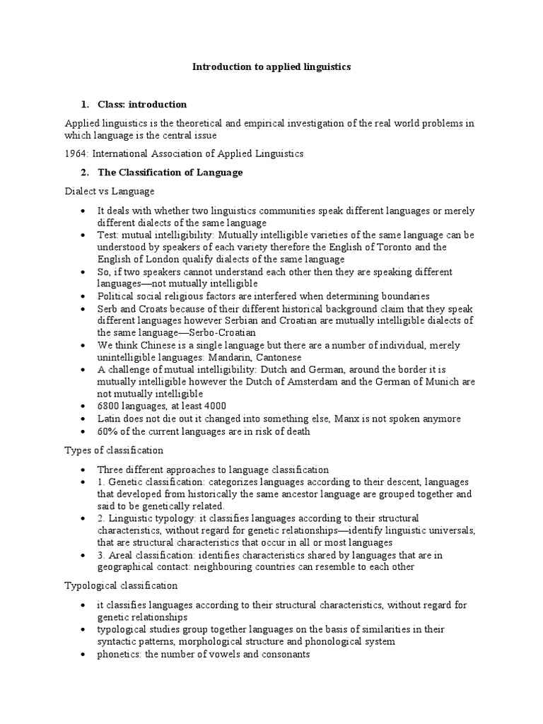 Applied Linguistics Exam 2022 | PDF | Second Language Acquisition | Writing