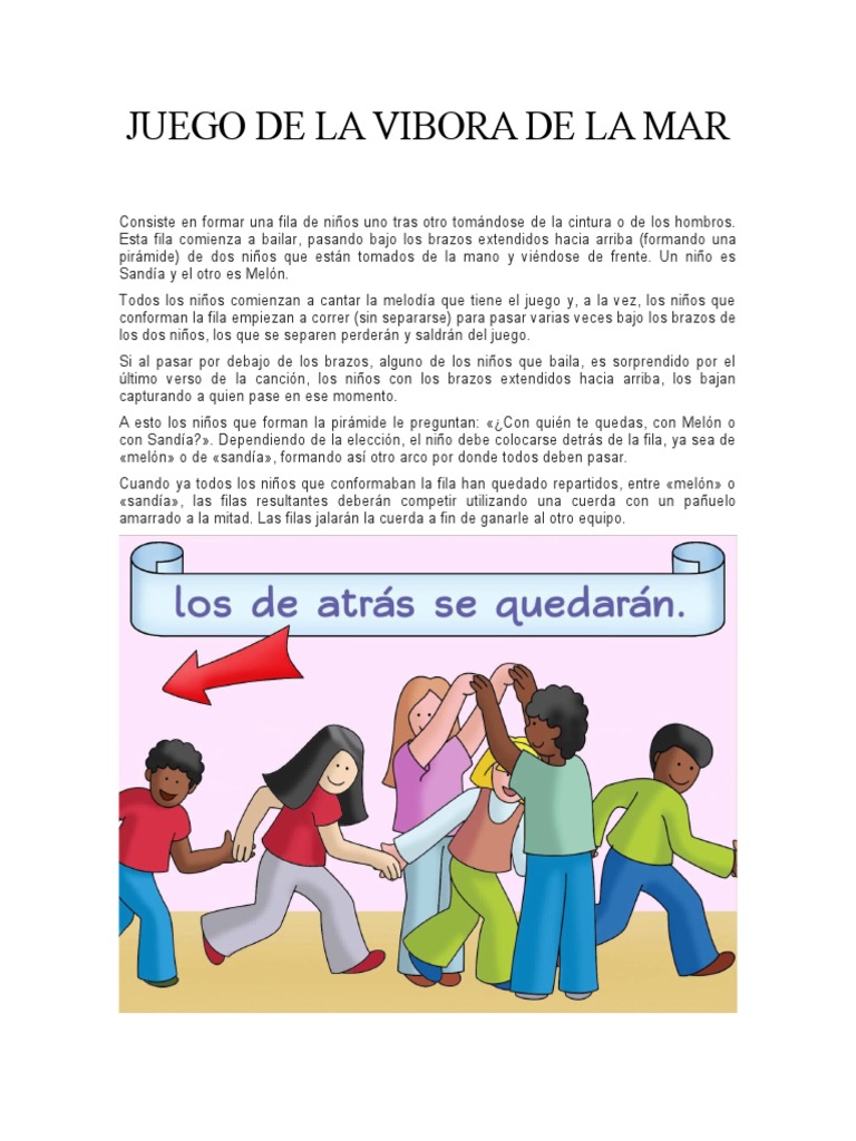 Juego de La Vibora de La Mar | PDF