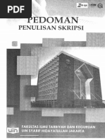 Pedoman Penulisan Tugas Akhir Mahasiswa Program Sarjana | PDF