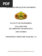 BE Mechanical Engineering 2019 Course Structure and Syllabus | PDF