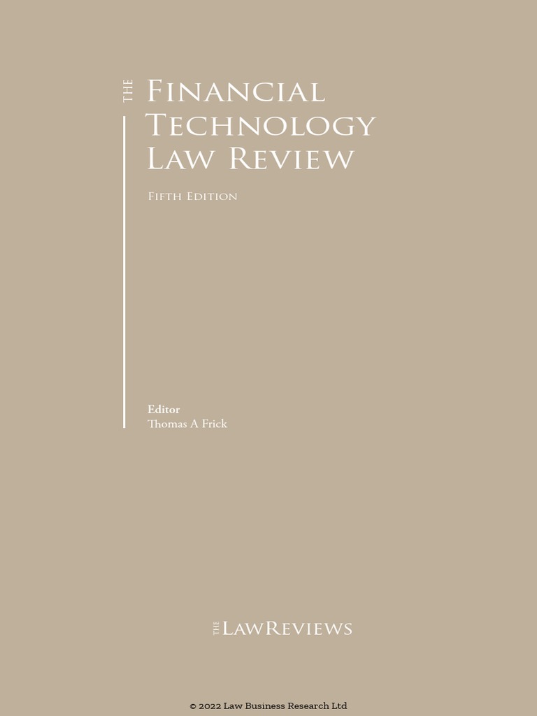 Financial Technology Law Review - Portugal TCM CRG HCM DCP | PDF | Cryptocurrency | Identity ...
