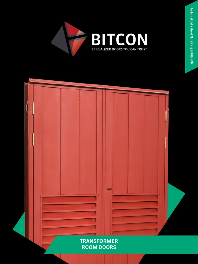 5.transformer Room Doors | PDF | Door | Galvanization