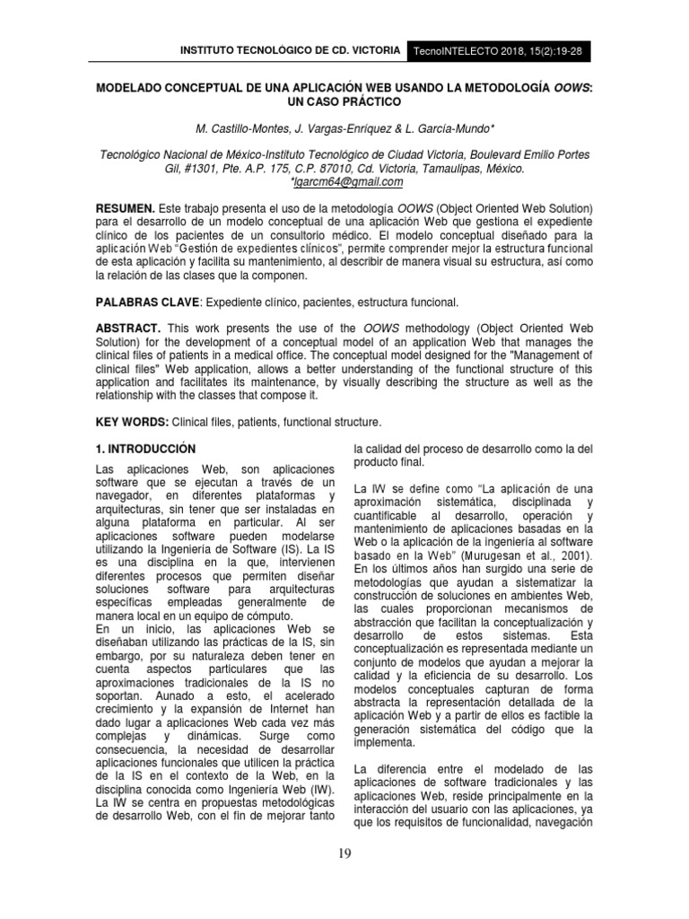Modelado Conceptual con OOWS en Web | PDF | Software | Lenguaje de ...