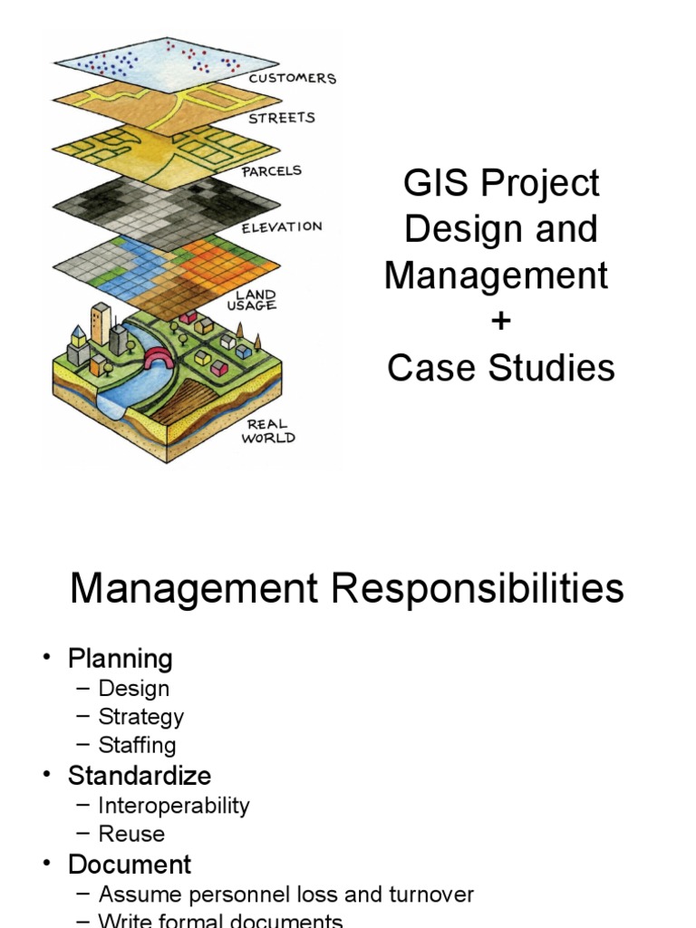 GIS Project Design & Management Guide | PDF | Geographic Information ...