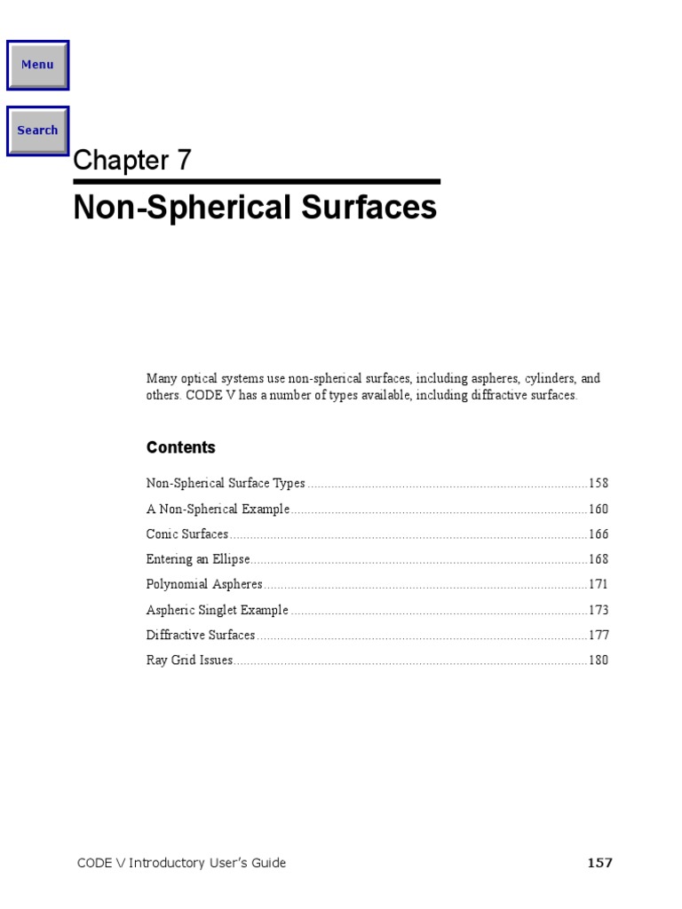CODEV Ch8 | PDF | Optics | Geometry