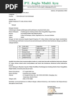 Contoh NOTA PESANAn | PDF