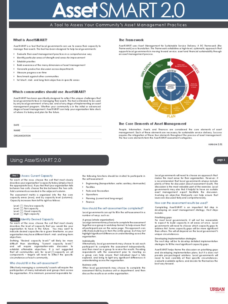 25 - BC - AssetSMART-2.0-A-Tool-to-Assess-Your-Communitys-Asset-Management-Practices | PDF ...