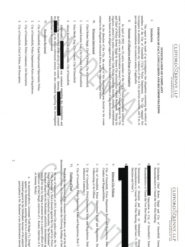 GPD Investigation | PDF