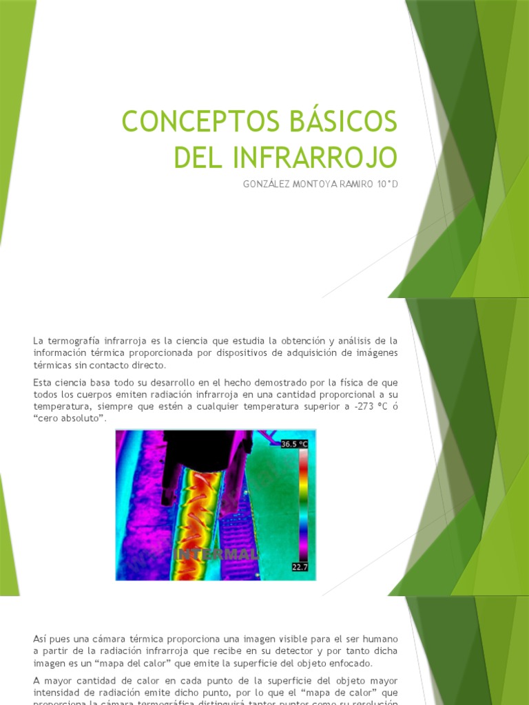 Conceptos Básicos Del Infrarrojo | PDF | Infrarrojo | Temperatura
