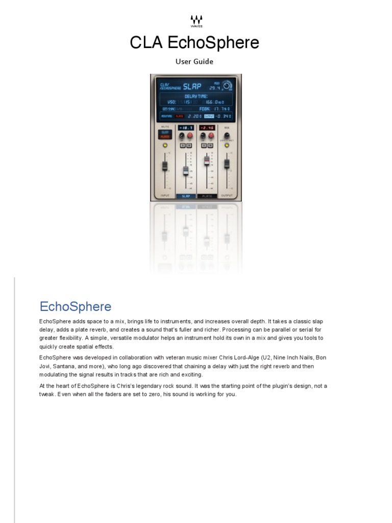 CLA EchoSphere | Download Free PDF | Telecommunications Engineering | Electronics