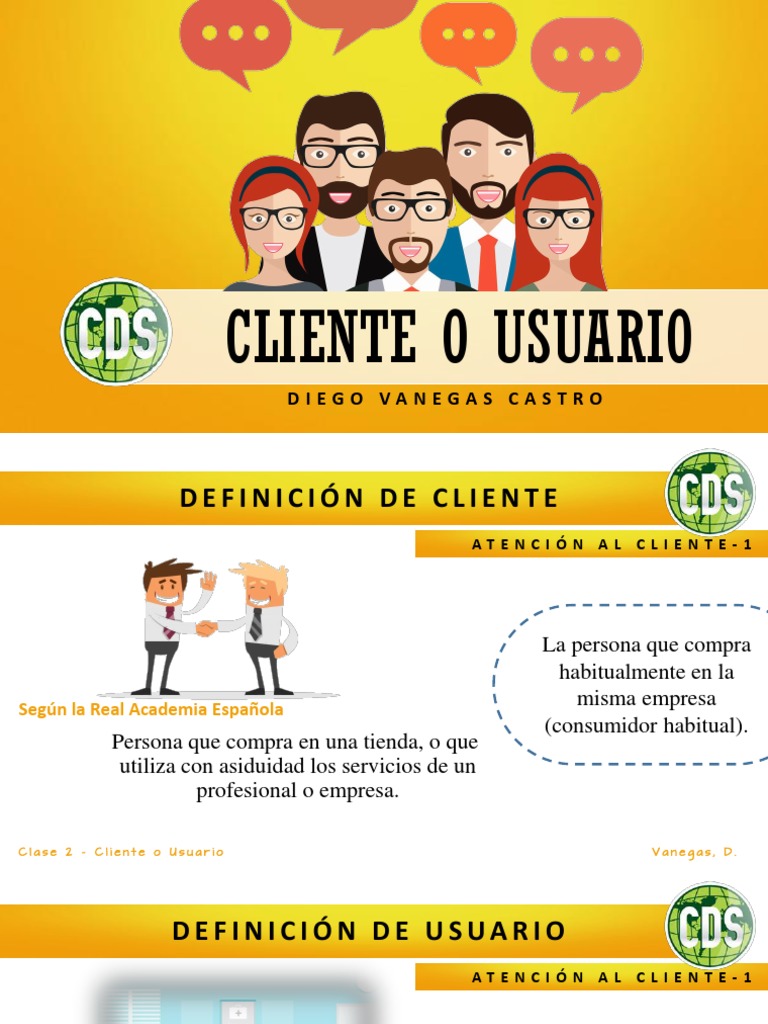Clase 2 - Cliente y Usuario | PDF | Cliente | Comportamiento