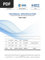 Spe For Opgw 48F India | PDF | Optical Fiber | Specification (Technical Standard)