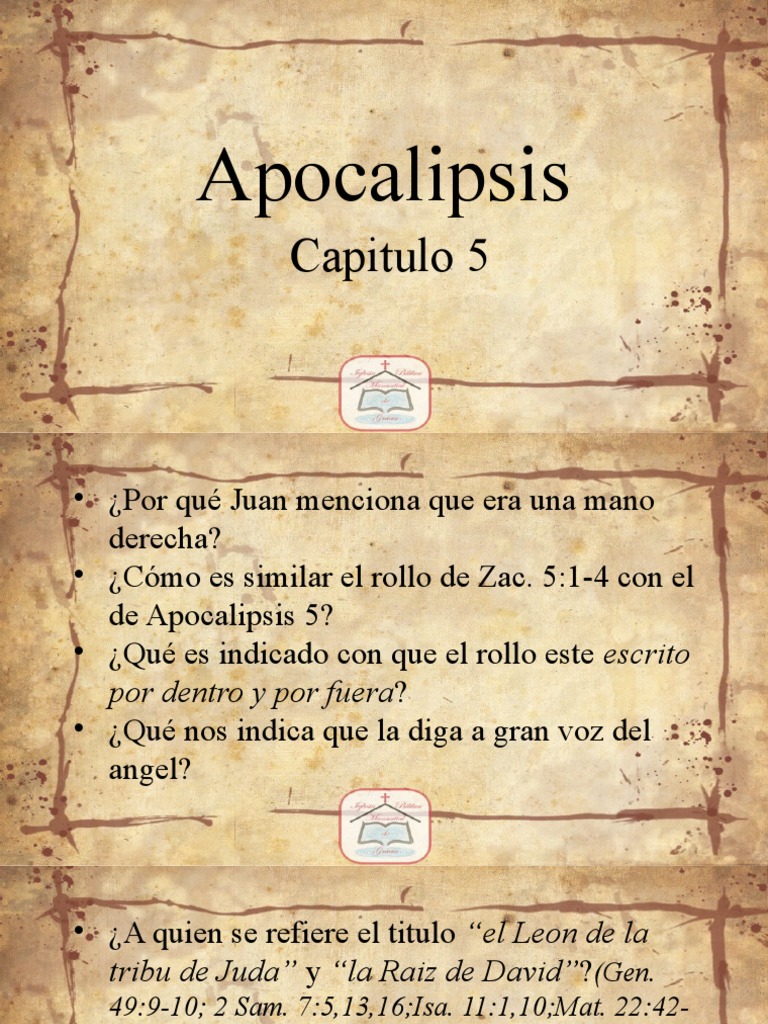 Apocalipsis 5 | PDF