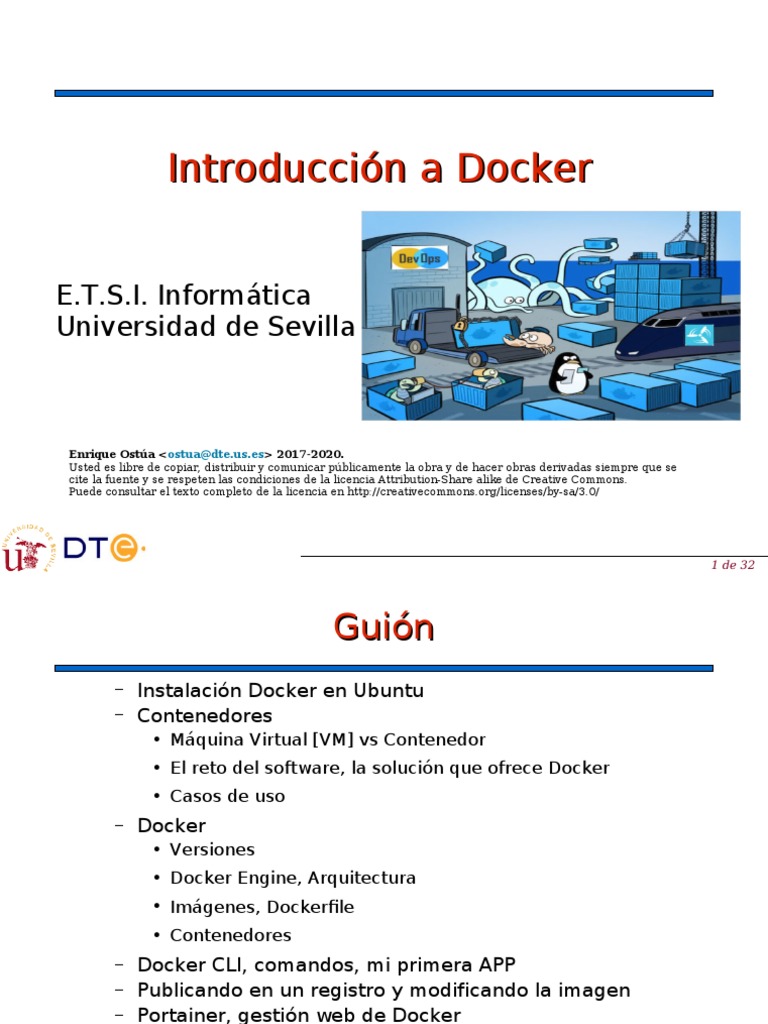 Introducción A Docker | PDF | Microsoft Windows | Computación en la nube