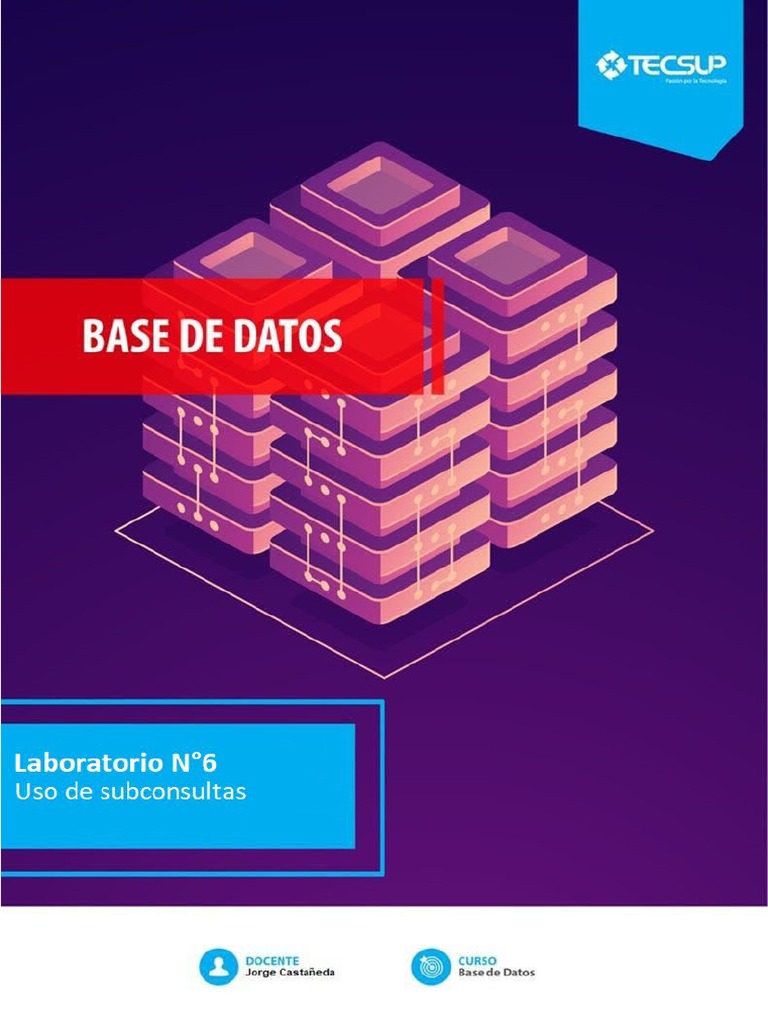 Lab 06 2022-1 | PDF | SQL | Edad de información