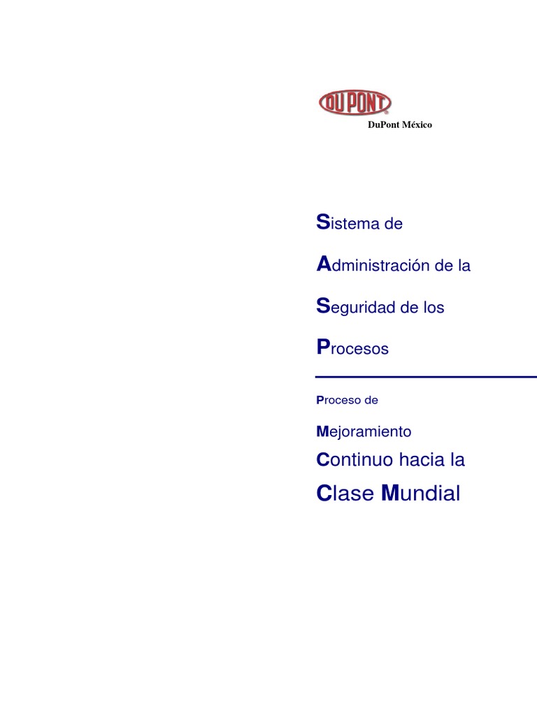 Seguridad de Procesos en DuPont México | PDF | Planificación | Diseño
