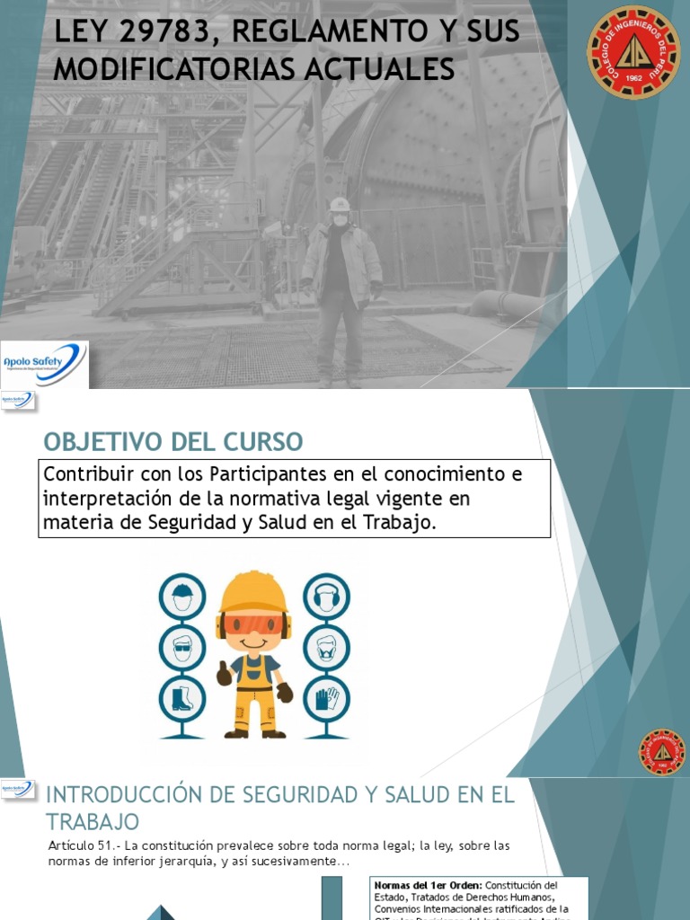 LEY 29783 y Sus Modificatorias | PDF | Votación | Elecciones