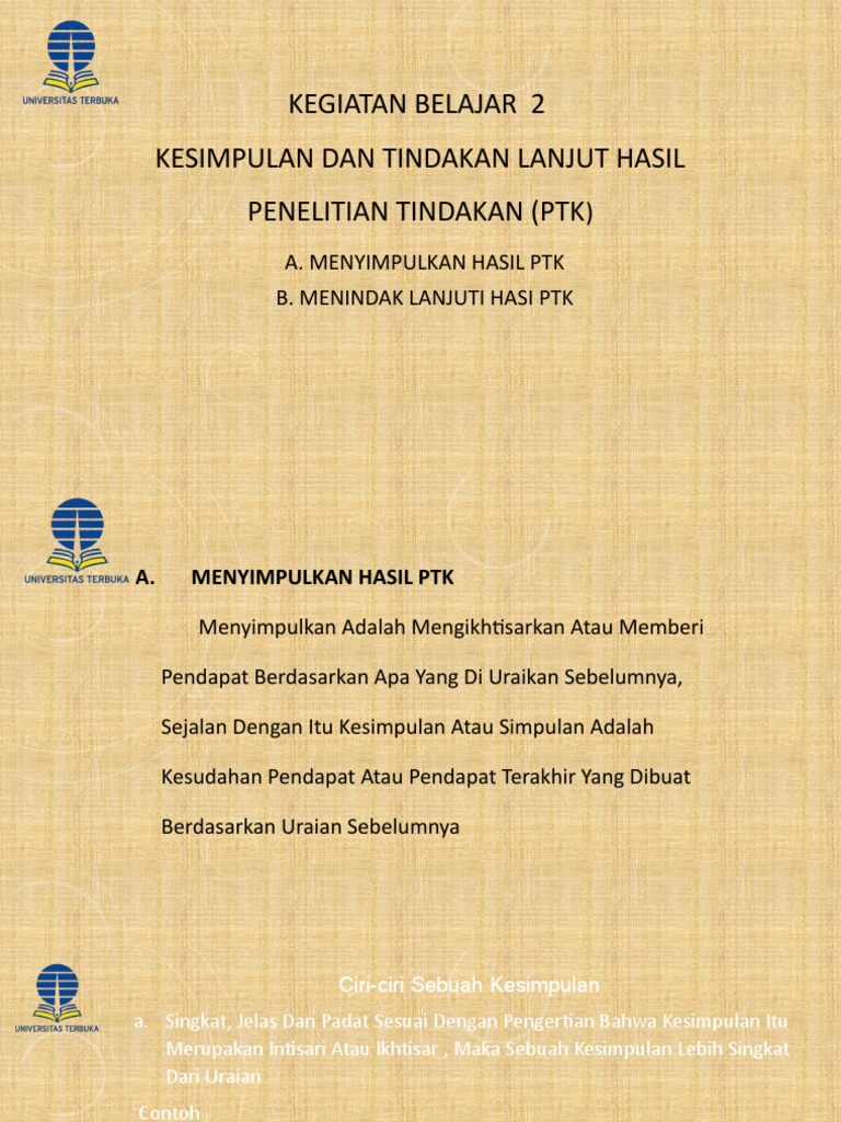 PTK Modul 5 KB 2 | PDF