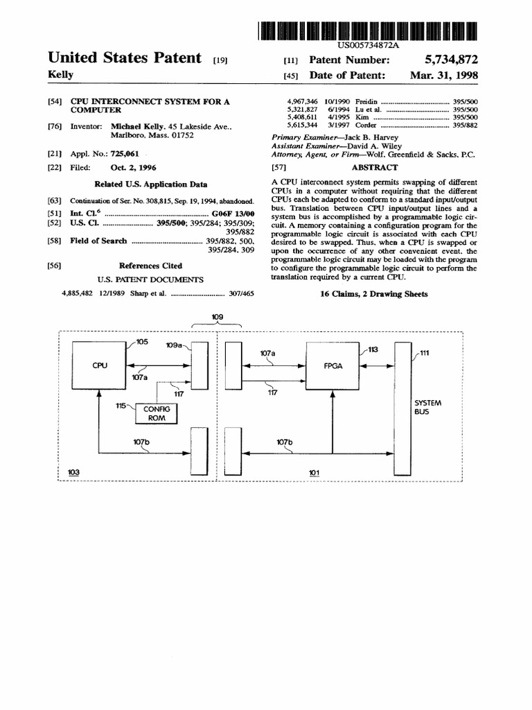 CPU Interconnection | PDF | Read Only Memory | Field Programmable Gate ...