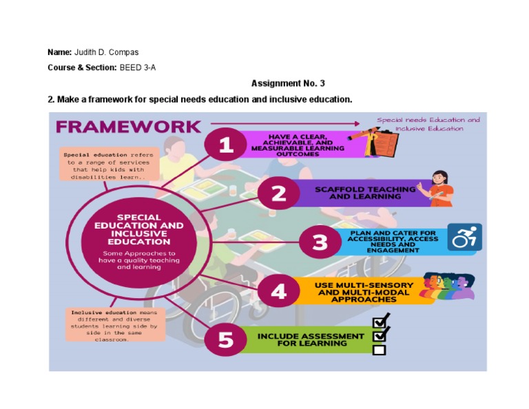 Framework for Inclusive Education | PDF