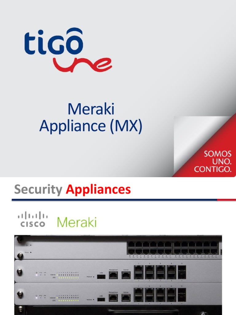 Meraki Appliance (MX) | PDF | Red privada virtual | Dirección IP