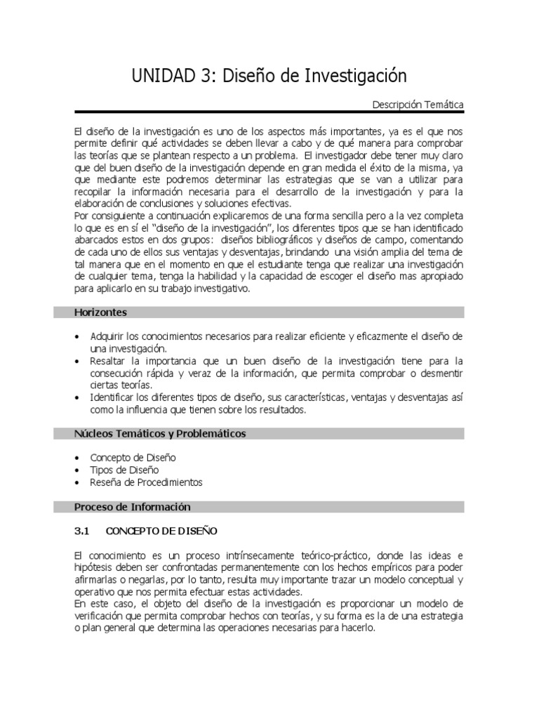 3 Diseño de Investigación | PDF | Investigación cuantitativa | Experimentar