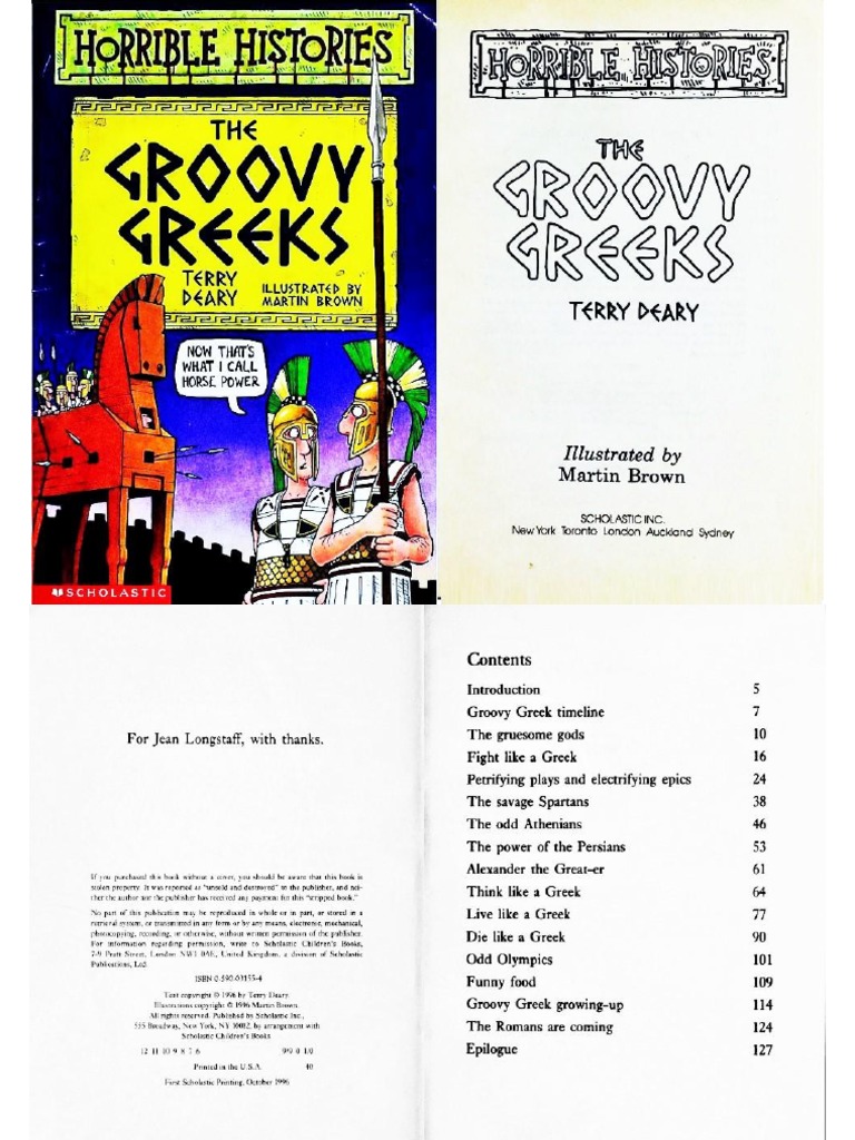 The Groovy Greeks - Terry Deary | PDF