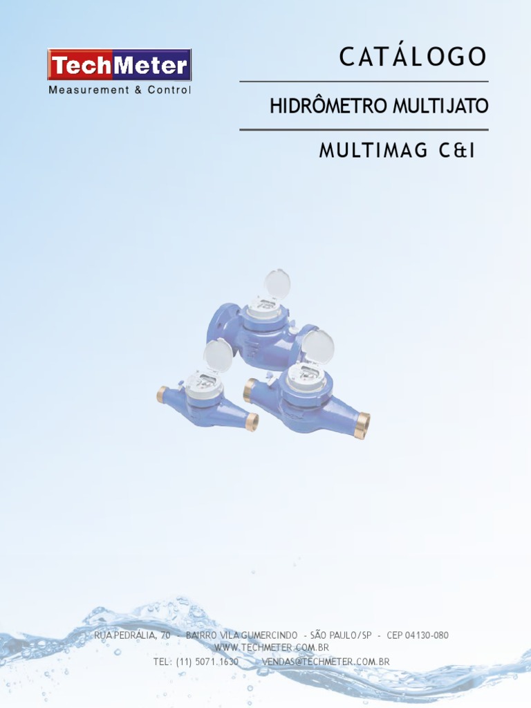 Multimag DN25-50 Techmeter | PDF | Magnetismo