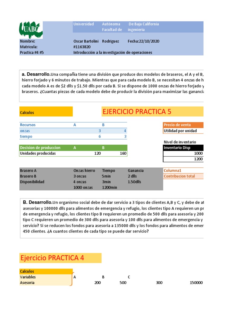 Practica4.5 Bartolini | PDF | Economias | Business