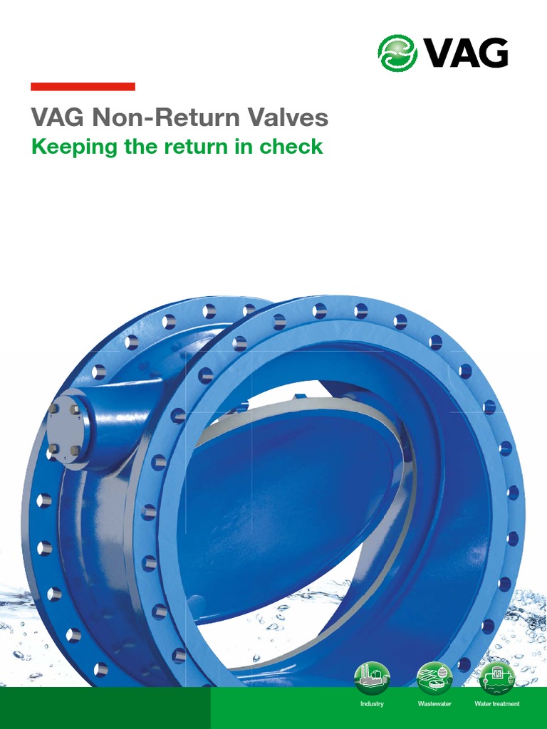 Flyer Non-Return-Valves Edition08 02-05-2022 EN | PDF | Valve | Pump