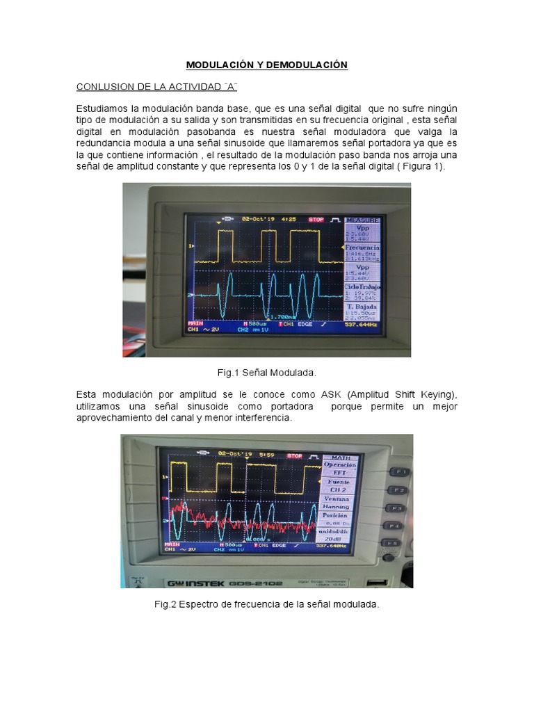 Modulación y Demodulación | PDF