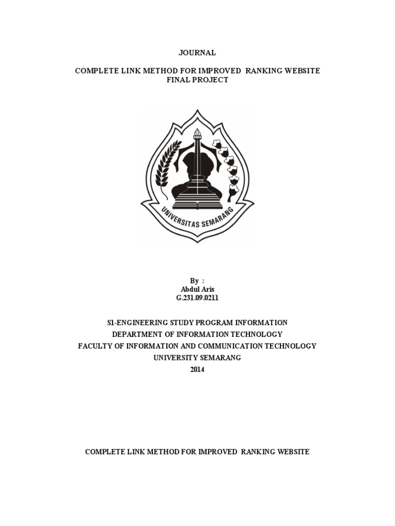 Jurnal Bahasa Inggris | PDF | Cluster Analysis | Search Engine Optimization Jurnal Bahasa Inggris | PDF | Cluster Analysis | Search Engine Optimization