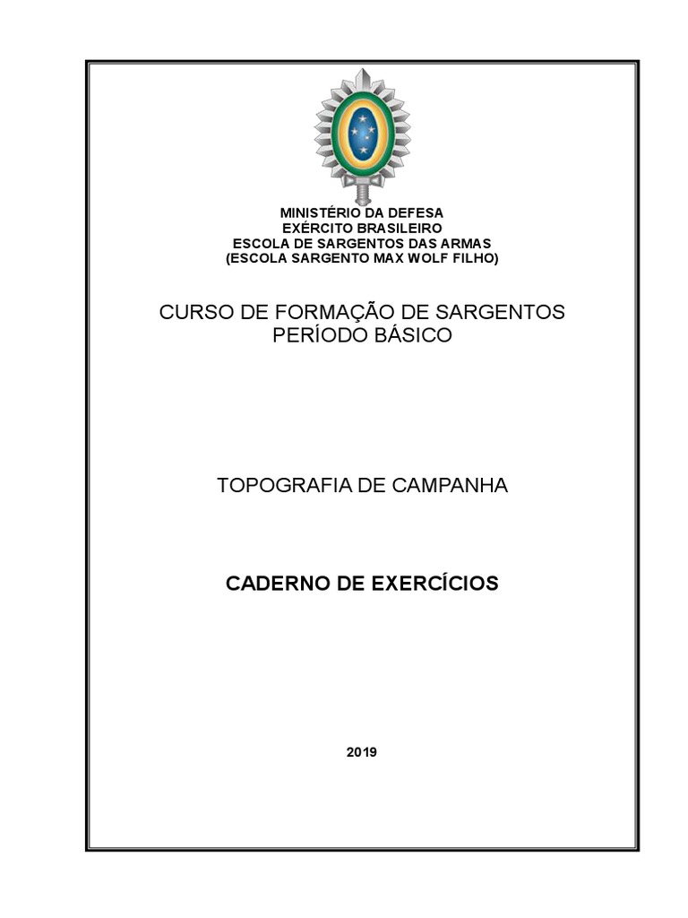 Caderno de Exercícios | PDF