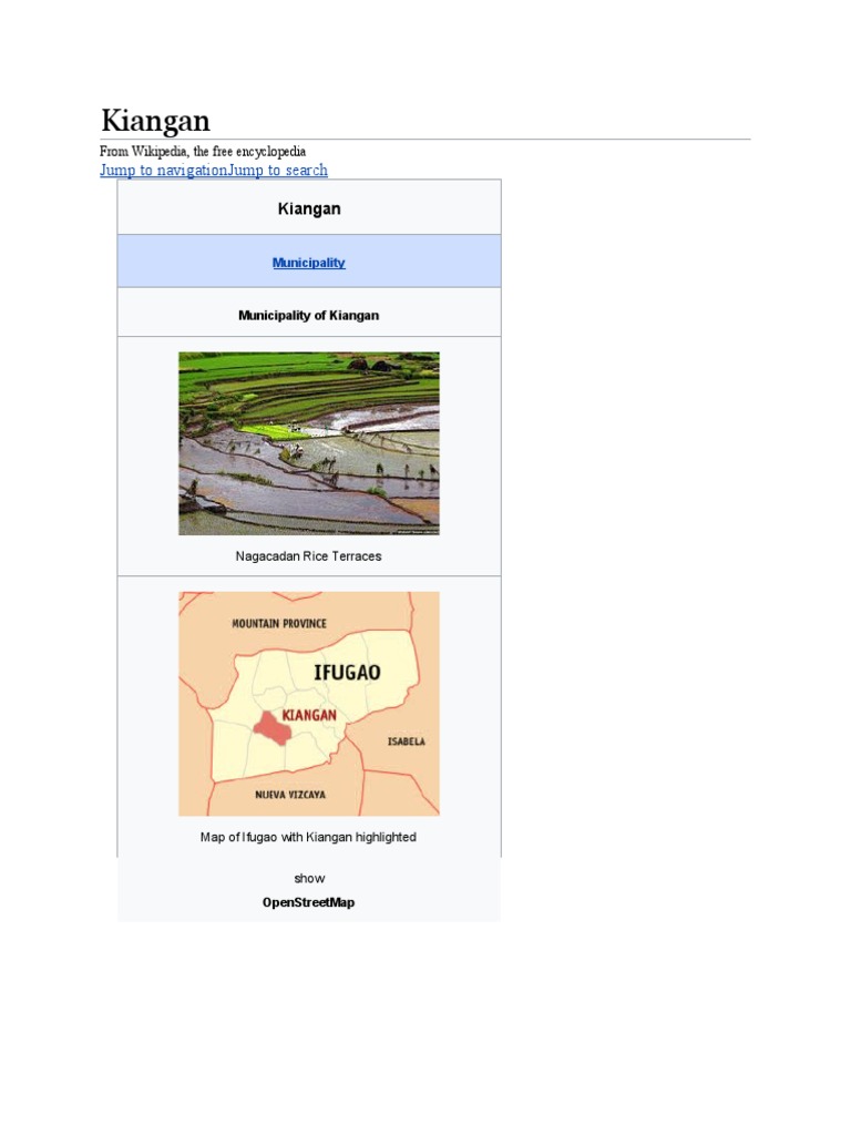 Kiangan Ifugao Logistics | PDF | Philippines