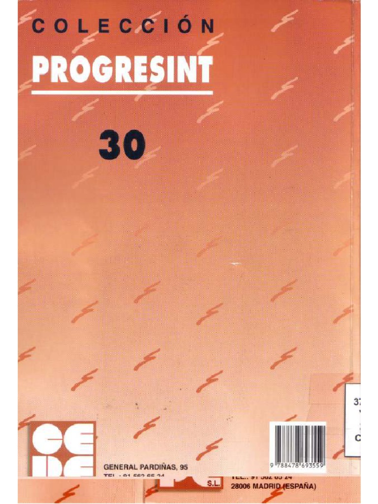 PROGRESINT 30 Estrategias Cognitivas de Aprendizaje | PDF