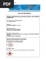 HDS Pinol | PDF | Agua | Toxicidad