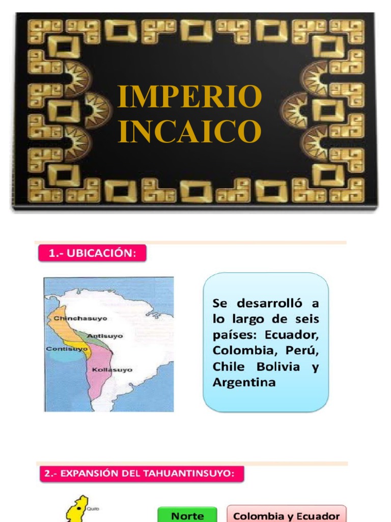 Imperio Incaico 1... | PDF