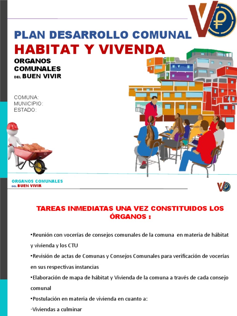 Habitat Y Vivenda: Plan Desarrollo Comunal | PDF