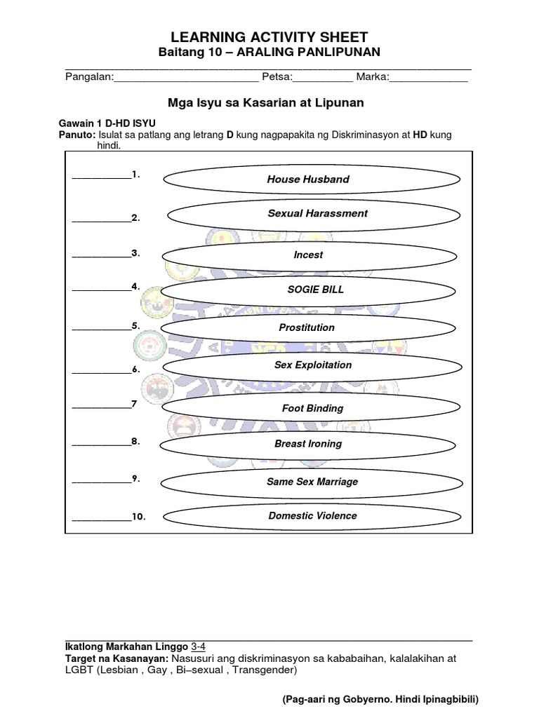 Ap 10 Q3 Week 3 4 | PDF