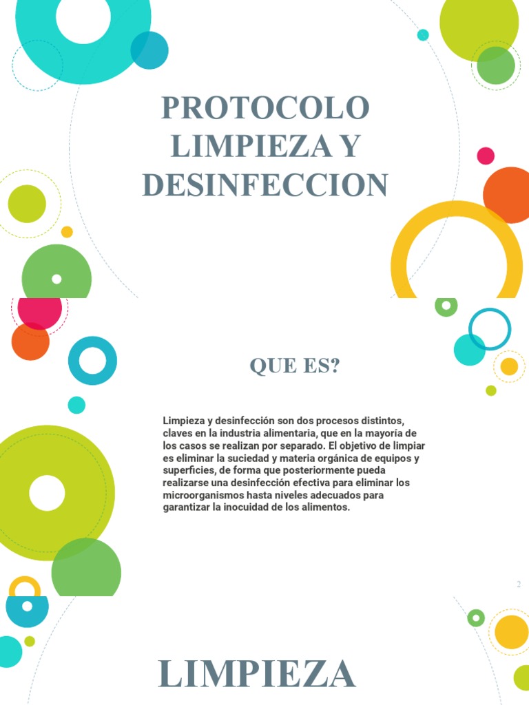 Guía sobre protocolos de limpieza y desinfección en la industria alimentaria | PDF | Detergente ...