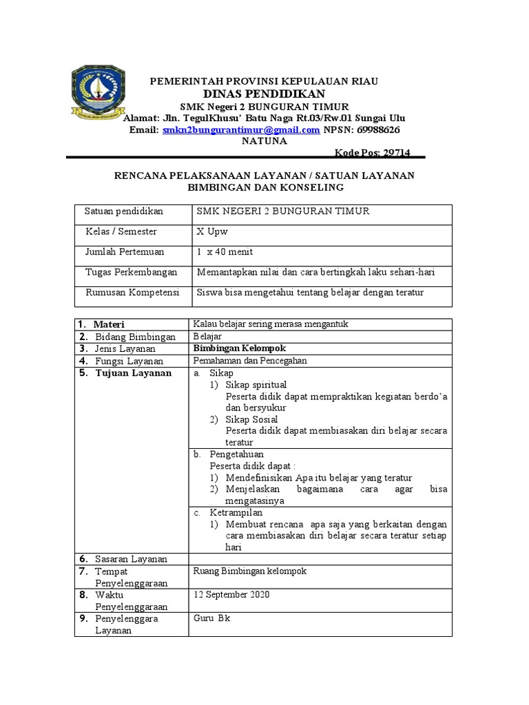 RPL Bimbingan Kelompok | PDF