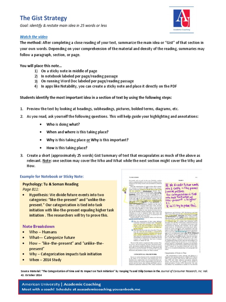 Gist Strategy Pdf 1382
