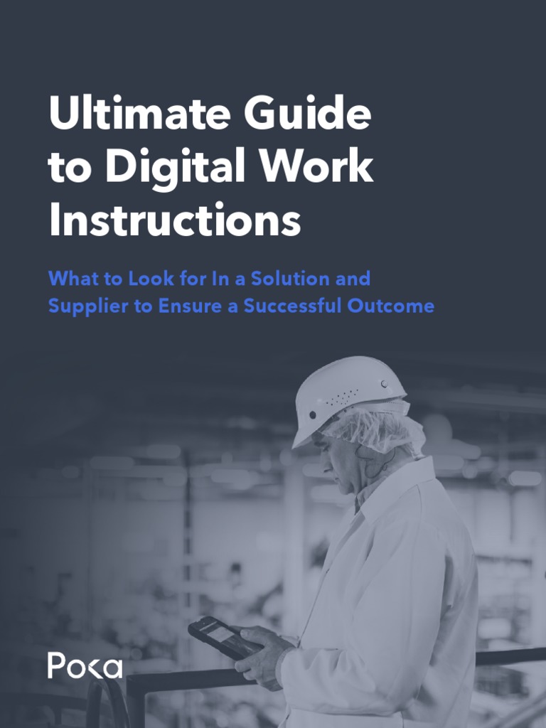 Ultimate Digital Work Instructions Guide | Download Free PDF | Total ...
