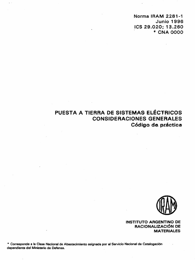 Iram 2281-1 | PDF