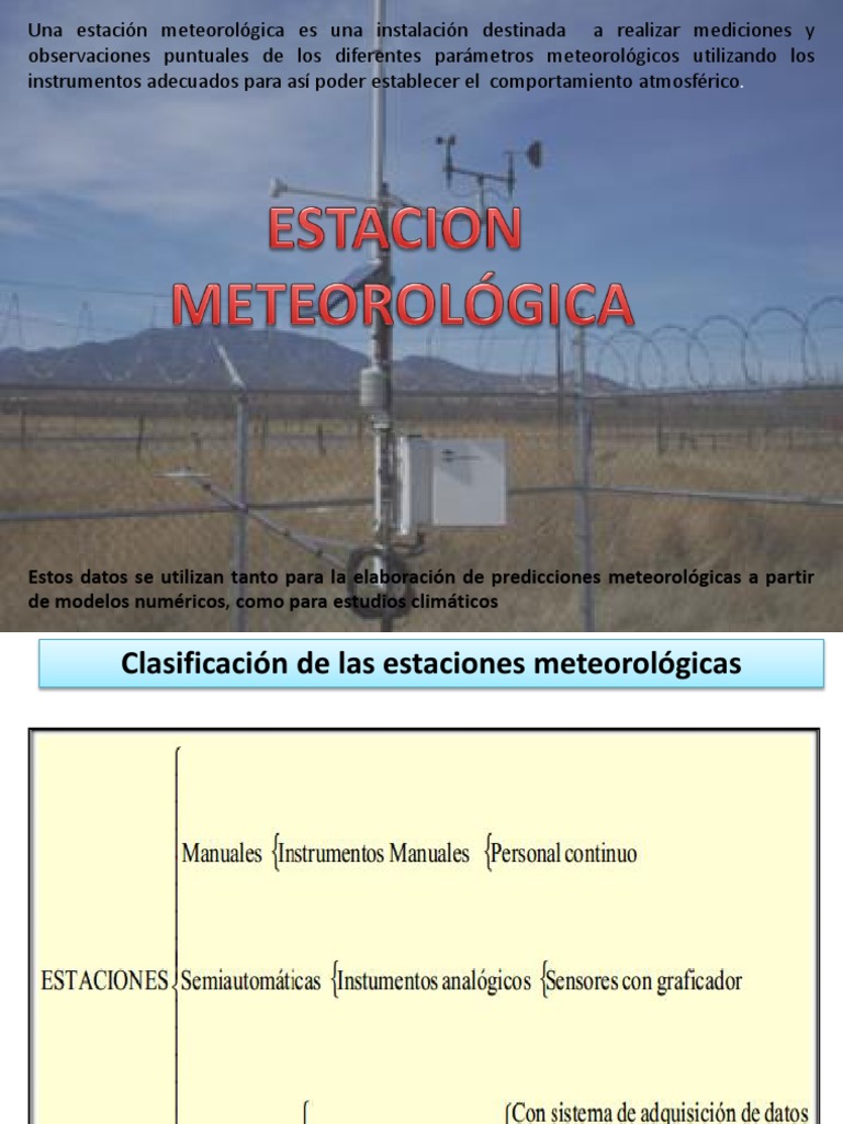 Instrumentos Metereologicos.1 | PDF | Clima | Meteorología