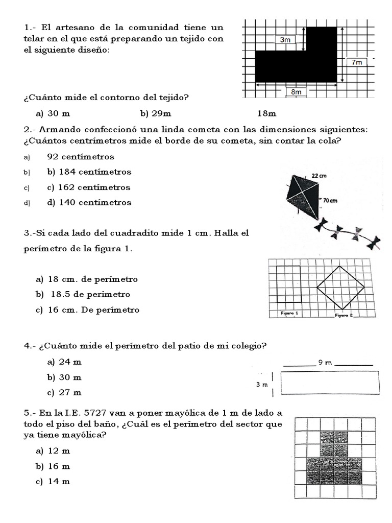 Hallamos El Perimetro | PDF