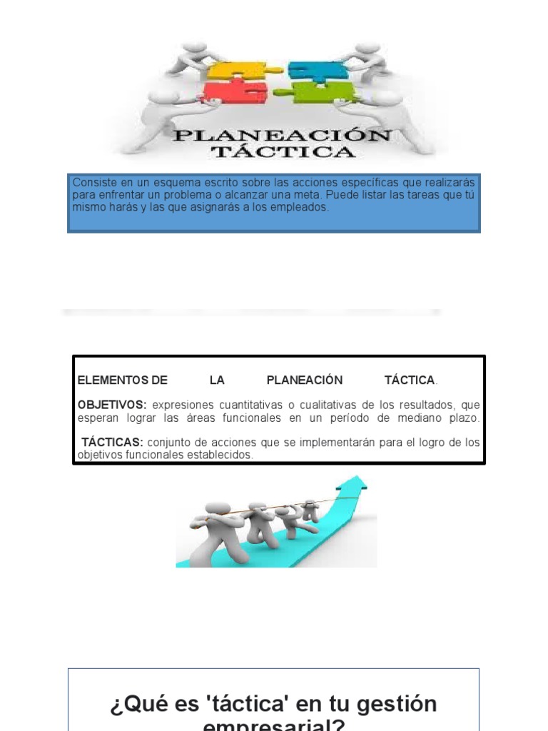 Planeación Táctica | PDF | Planificación | Economias