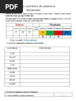 Decimos, Centesimos y Milesimos PDF | PDF