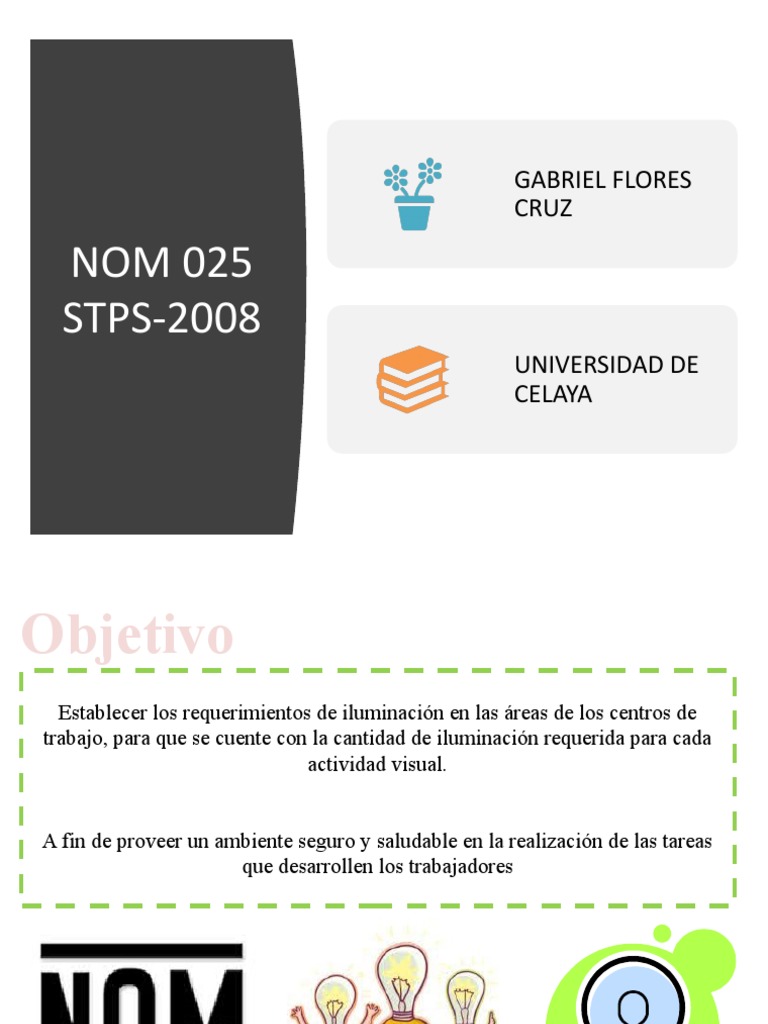 Nom 025 Stps-2008gabriel | PDF | Encendiendo | Metrología