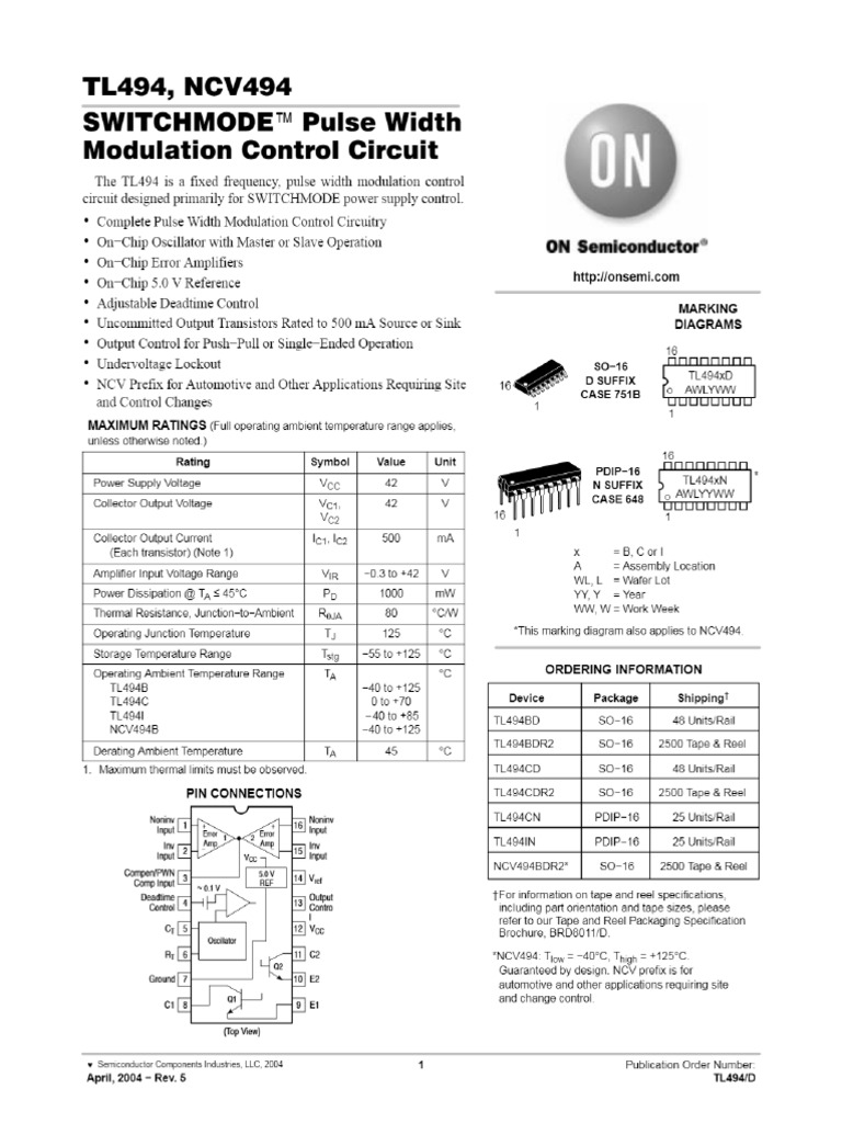 CI TL484 Datasheet | PDF